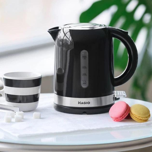 Электрочайник Magio MG-111 1 л черный – фото, отзывы, характеристики в интернет-магазине ROZETKA ...