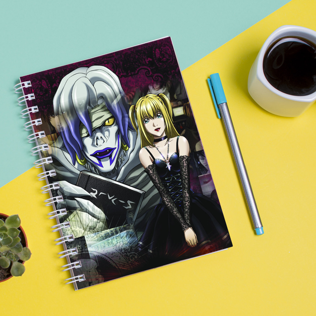 Скетчбук (Sketchbook) блокнот для рисования с принтом "Death Note ...