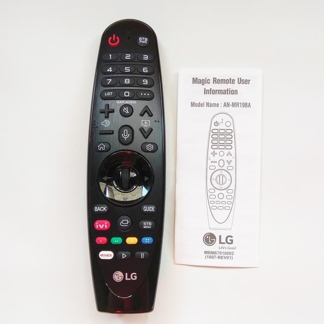 Пульт LG Magic remote AN-MR19BA для смарт телевизоров LG 2019 года ...