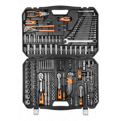 Набор инструментов Neo Tools 233 шт., 1/2", 3/8", 1/4" (08-681) – фото ...