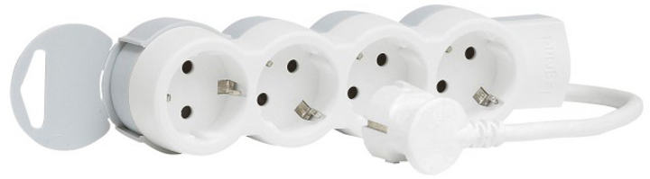 Удлинитель Legrand 4X2К+З 3 м White/Grey (695007) – низкие цены, кредит ...
