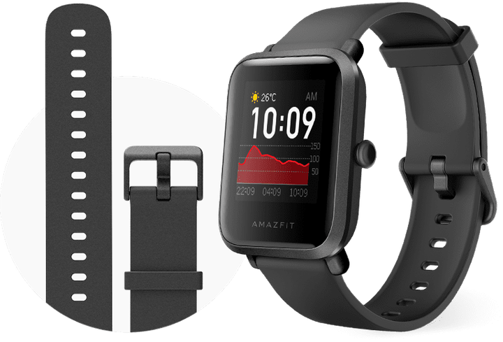Смарт часы Amazfit Bip S Black A1821 – фото, отзывы, характеристики в ...