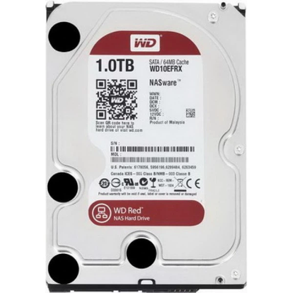 HDD SATA 1.0TB WD Red 5400rpm 64MB (WD10EFRX) – фото, відгуки ...