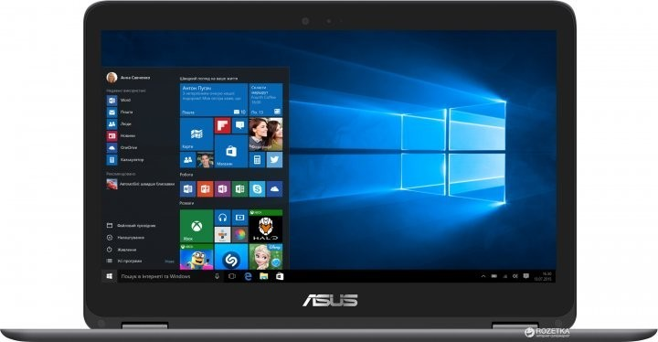 Ноутбук ASUS Flip UX360CA (13,3 сенсорный/i5-7Y54/8 ГБ /SSD 120 ГБ ...