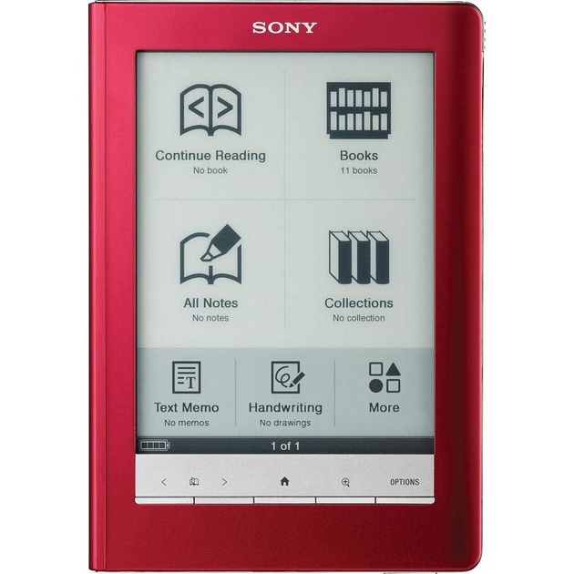 Электронная книга Sony PRS-600 Red – фото, отзывы, характеристики в ...