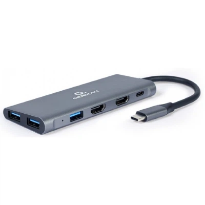 Концентратор Cablexpert USB-C 3-in-1 (HUB/HDMI/PD) (A-CM-COMBO3-01 ...