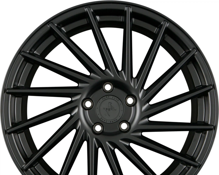 KESKIN KT17 HURRICANE Matt Black Painted (MBP) R19 W8.5 PCD5x112 ET45 ...
