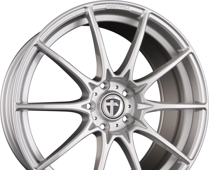 TOMASON TN25 SUPERLIGHT Silver Painted R19 W8.5 PCD5x114.3 ET40 DIA72.6 ...