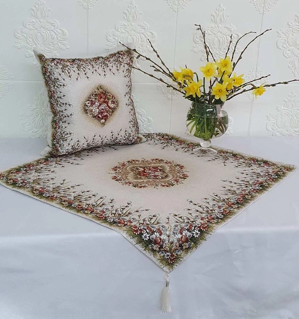 Набор пасхальный квадрат 80х80 + наволочка 45х45 ST-148 – фото, отзывы ...