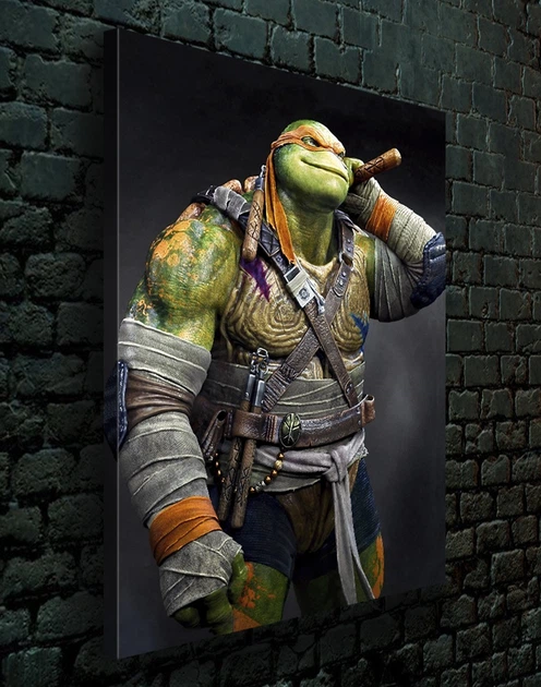Картина Черепашки Ниндзя Michelangelo 40x60 см TM-004 – фото, отзывы ...