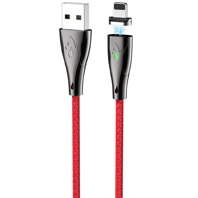 Кабель магнитный для зарядки телефона Apple Lightning iPhone HOCO Blaze ...