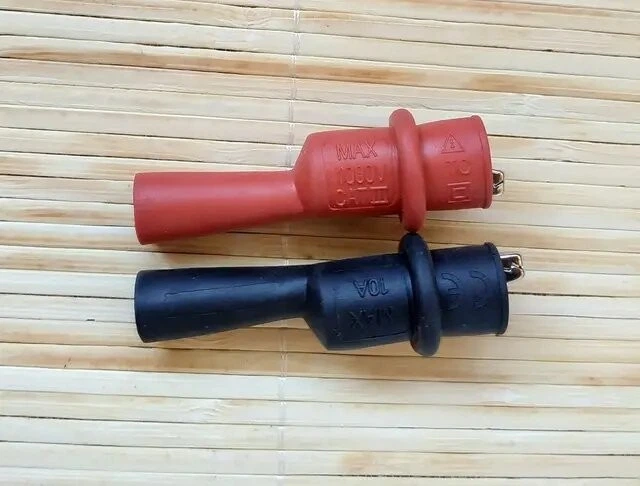 Крокодил зажим для щупов мультиметра (2 шт.) – низкие цены, кредит ...