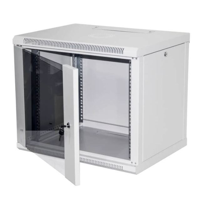 Шкаф коммутационный настенный 6U 600x350 разборной, серый, WMNC-35-6U ...