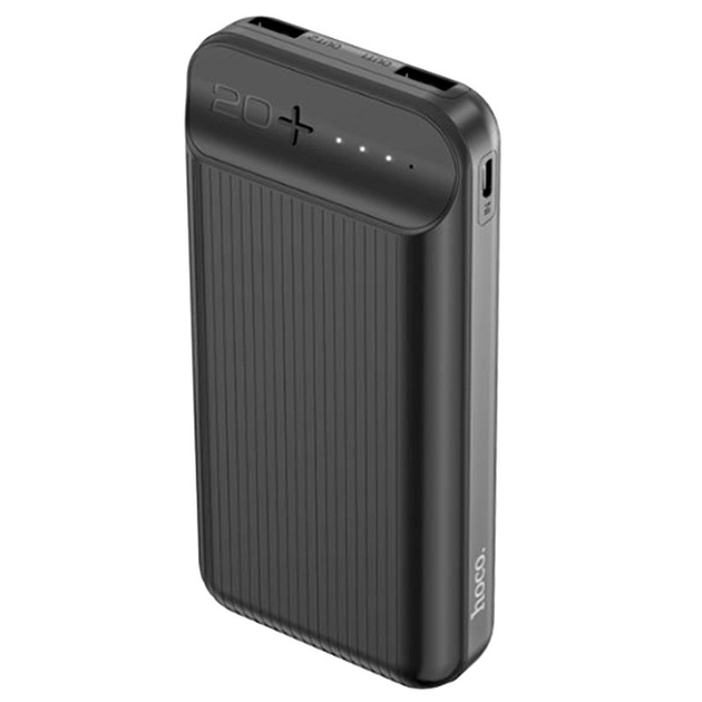 Зовнішній портативний акумулятор Hoco New Joy J52A 20000mAh | 2USB, 2A ...