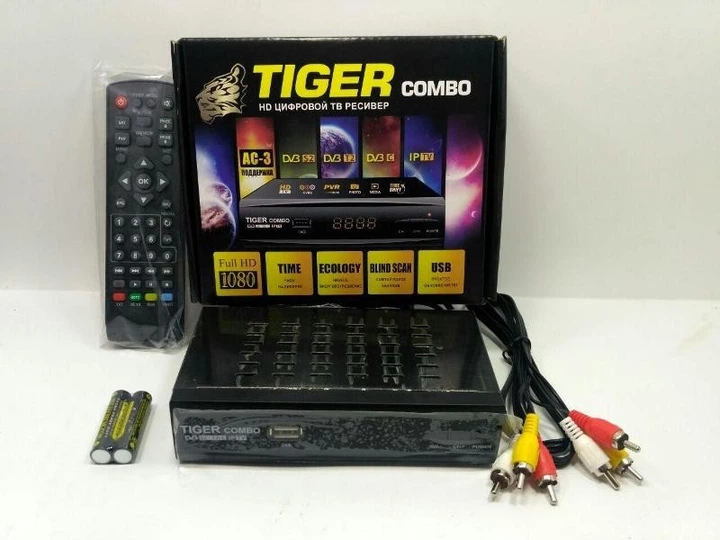 Спутниковый комбинированый ресивер Tiger-hd-combo DVB-S2/T2/C – фото, отзывы, характеристики в ...