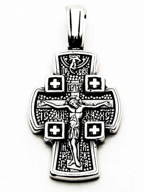 Хрест срібний Розпяття Господнє Ангел Хоронитель арт РП131 від продавця Ivanandmary в інтернет