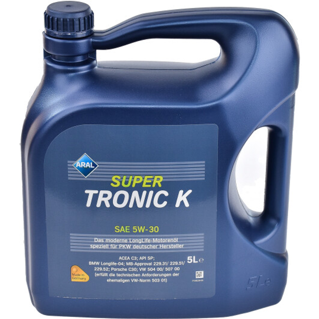 Aral SuperTronic K 5W-30 5Lx4 – фото, отзывы, характеристики в интернет ...