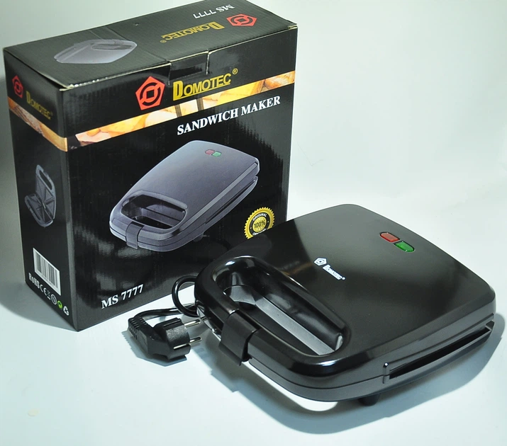 Сендвічниця електрична Domotec MS 7777 Sandwich Maker – фото, отзывы ...