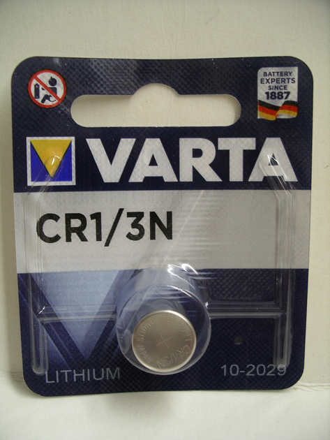 Батарейка Varta CR1/3N , литиевая, 3V – фото, отзывы, характеристики в ...