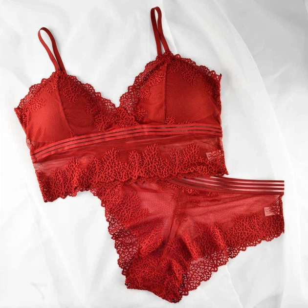 Комплект Искушение Красный XL-3XL – Брендовая одежда | ROZETKA