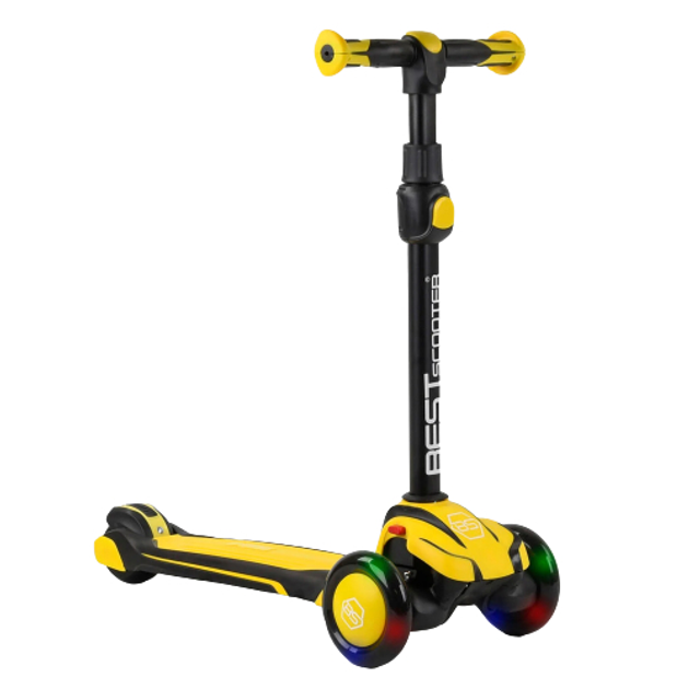 Детский трехколесный самокат Best Scooter MX-80204 MAXI со съемным ...