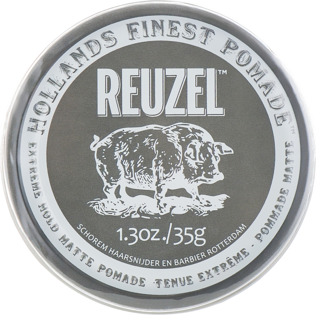 Матовая помада для волос - Reuzel Extreme Hold Matte Pomade 35g (588533 ...