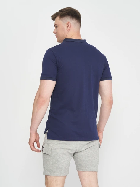 Поло длинное мужское Joma Bali II 100748.331 3XL Темно-синее ...