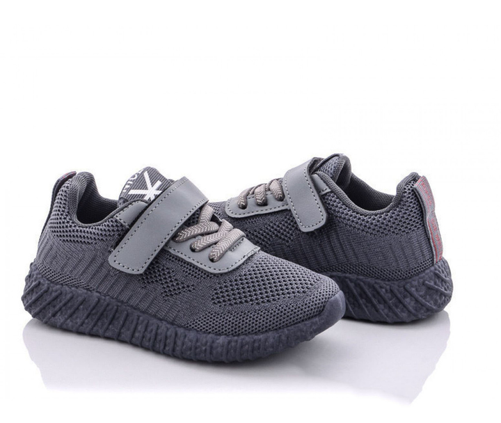 Текстильные кросовки для мальчиков Lilin Shoes L264-1B/29 Серый 29 от ...