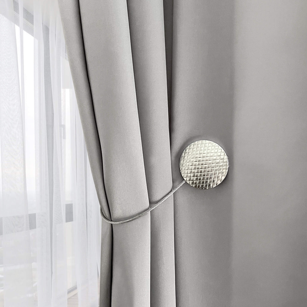 Магнитный подхват для штор Металлик 1 Adagio Windows Decor, круглые ...