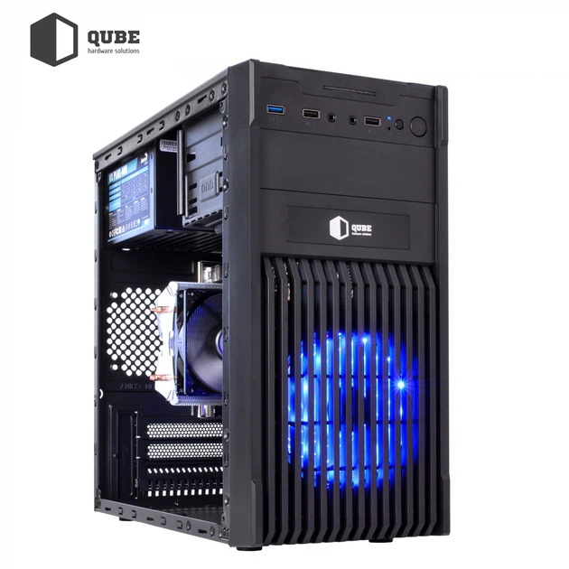 Системный блок QUBE Игровой QB Ryzen 5 3600 RX 550 4GB 1621 – фото, отзывы, характеристики в ...