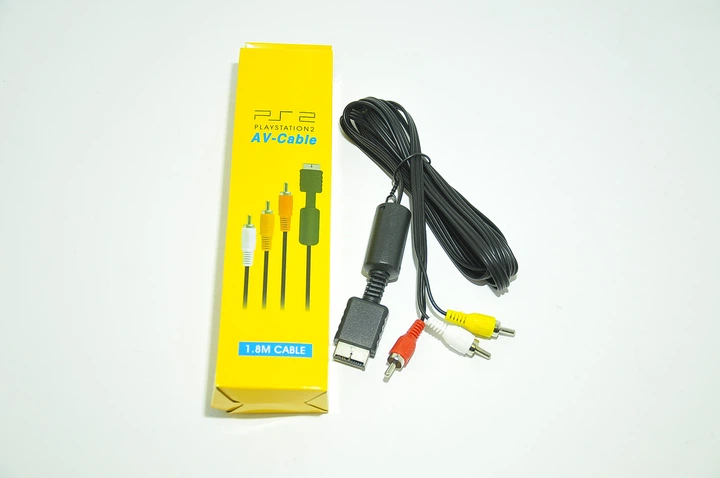 Композитний кабель 3 RCA AV для Sony PlayStation PS1 PS2 PS3 – фото ...