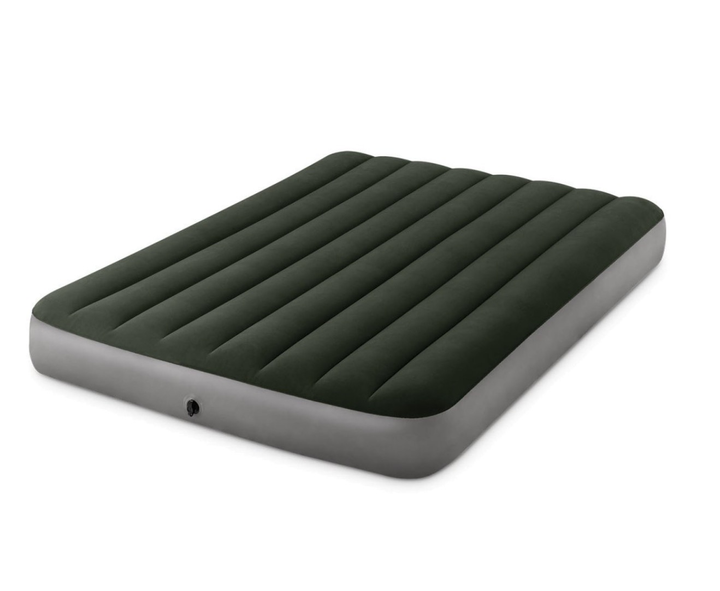 Матрас надувной Intex двухместный 152x203x25 см с электрическим насосом ...