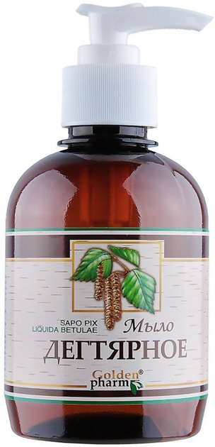 Дегтярное жидкое мыло - Голден-Фарм 270ml (110517-20450) от продавца ...