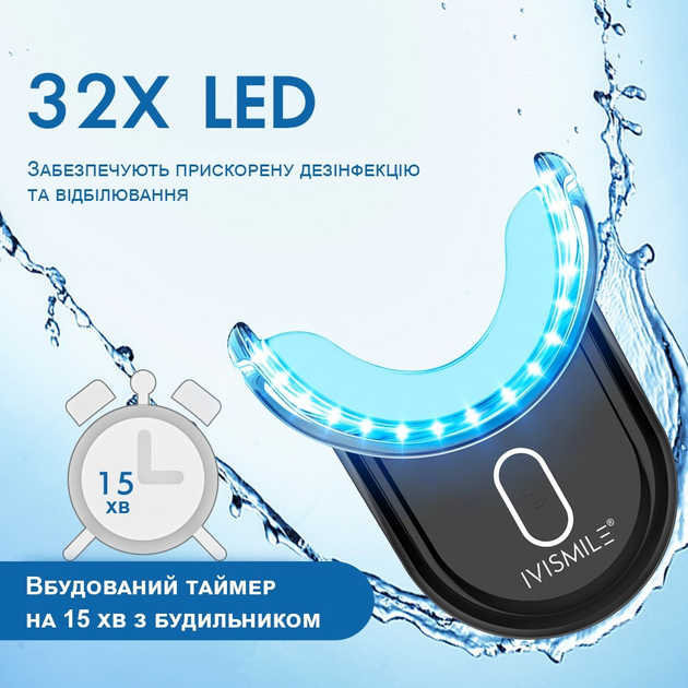 Средство для отбеливания зубов (электрическая капа) Ivismile WK-1 ...