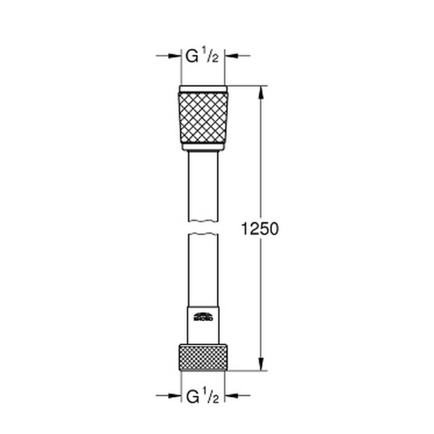 Шланг для гигиенического душа Grohe Relexaflex 28150001 – фото, отзывы ...