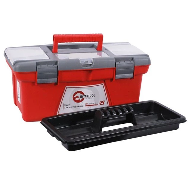 Ящик для инструмента INTERTOOL BX-0416 16" 415*210*190 мм – фото, отзывы, характеристики в ...