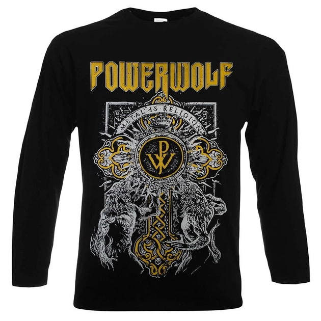 Лонгслив Talisman Powerwolf - Wolf Cross Черный L (LSF-334) – Брендовая ...