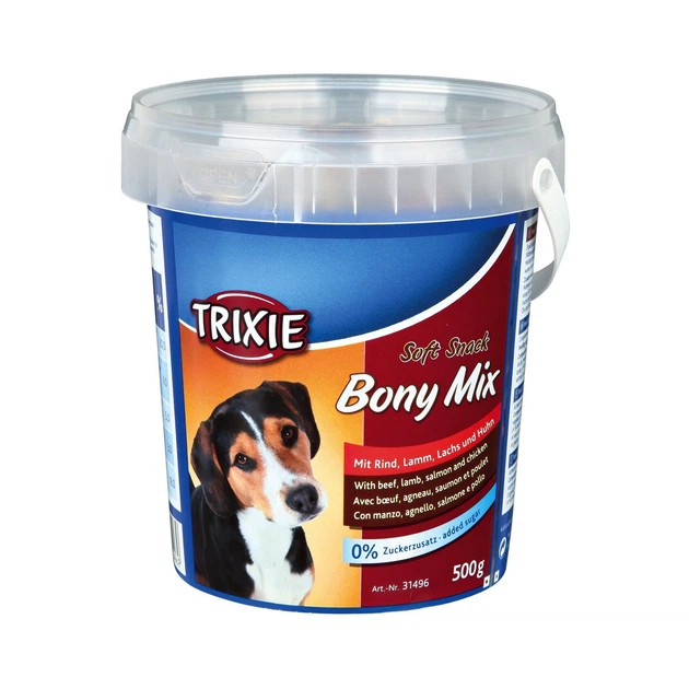 Ласощі для собак Trixie «Bony Mix» 500 г (асорті) от продавца: lick ...
