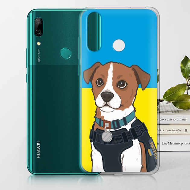 Чехол BoxFace Huawei P Smart Z Пес Патрон Прозорий силікон (37381 ...