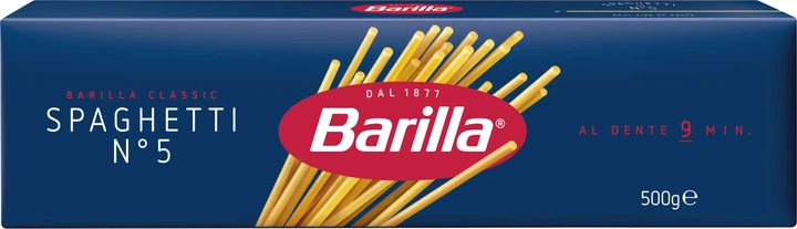 Макарони Barilla Spaghetti №5 спагетті 500 г (8076800195057_116247 ...