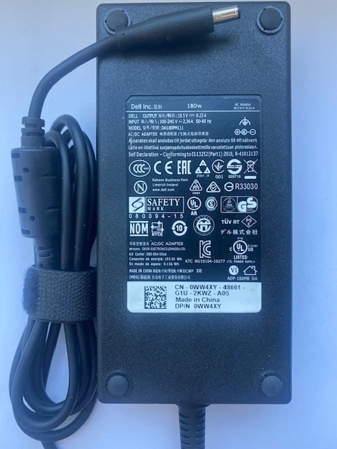 Блок живлення для DELL; model: DA180PM111; OUTPUT 19,5V - 9,23A; роз'єм ...