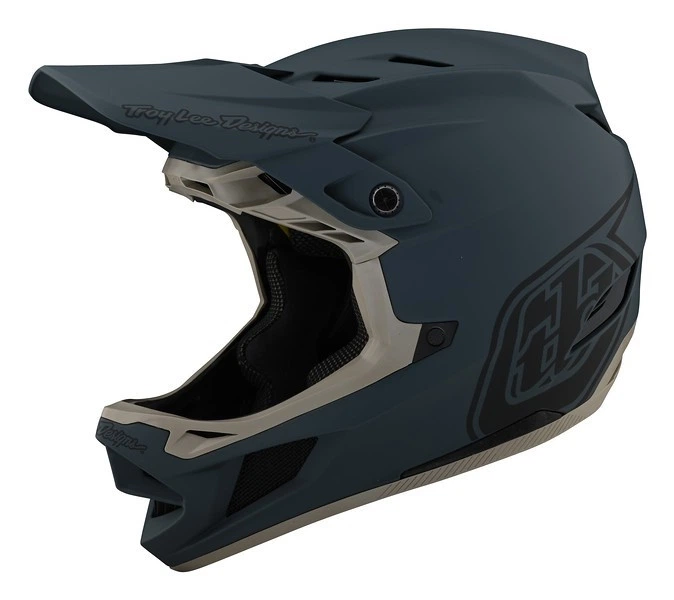 Вело шлем фуллфейс TLD D4 Composite STEALTH GRAY обхват головы 55-56см ...