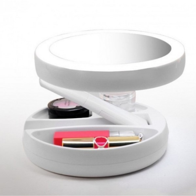 Зеркало косметическое складное с Led подсветкой My Fold Away Mirror для ...