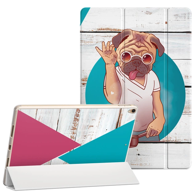 Чохол книжка, обкладинка для Apple iPad (Pug Man) моделі Pro 9.7 епл ...