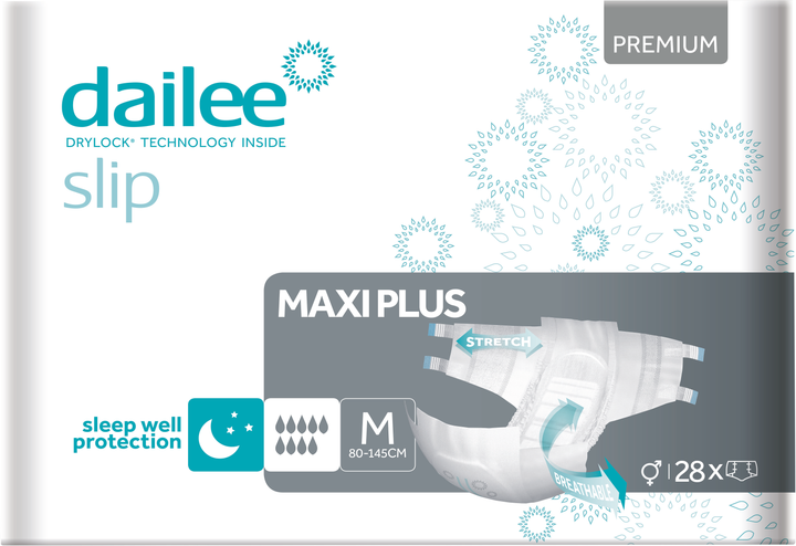 ROZETKA | Подгузники для взрослых Dailee Slip Premium Maxi Plus M 28 шт ...