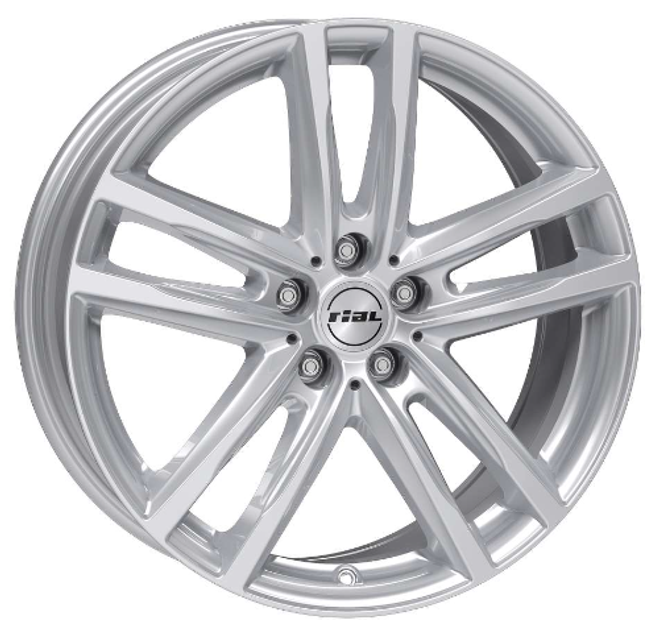Диски Rial X10 7,5x17 5x120 ET32 DIA72,6 (polar silver) (1001902300 ...