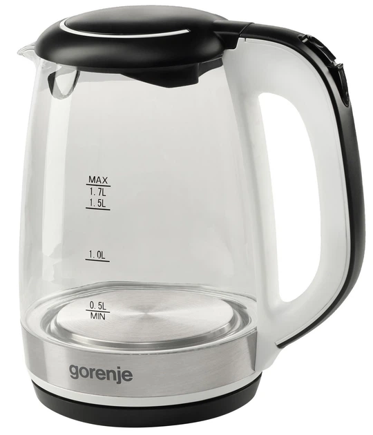 Електрочайник Gorenje K 17 GLBW (KEC8058-GS) (6527149) – фото, отзывы ...