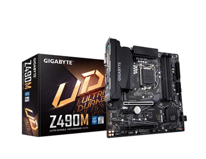 Материнская плата Gigabyte Z490M UD, Intel Z490, s-1200, mATX, 4xDDR4 ...