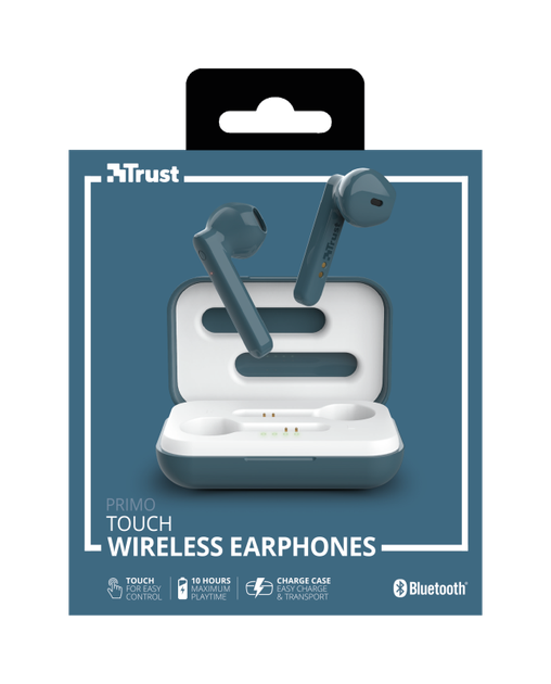 Навушники Trust Primo Touch True Wireless Mic Blue (23780) купити в ...