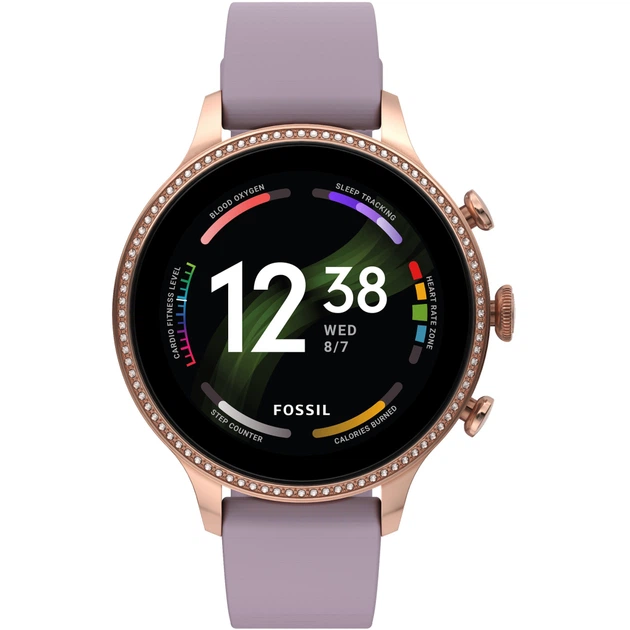 Смарт-годинник Fossil Gen 6 Purple Silicone (FTW6080) – фото, отзывы ...